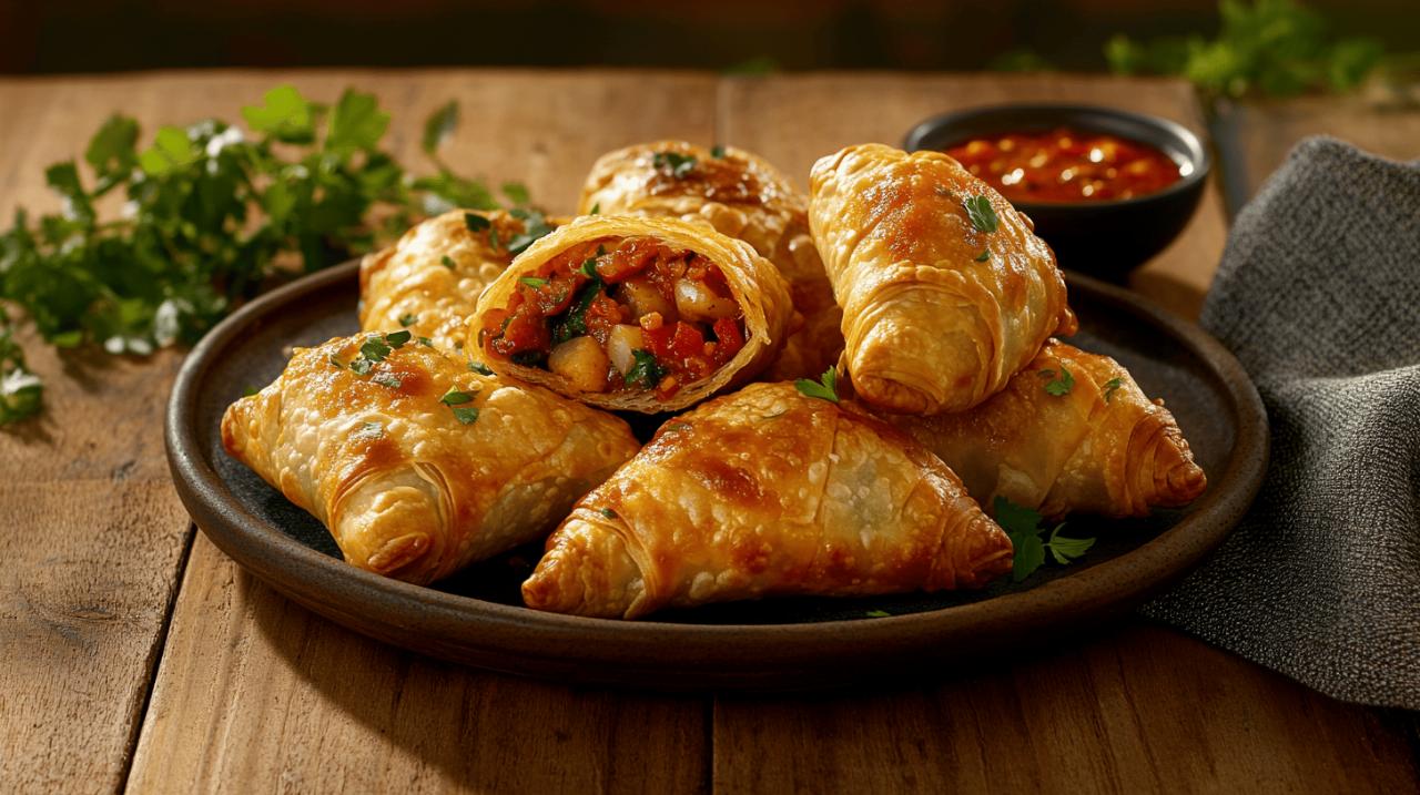 L'authentique recette de samossa comme a Madagascar garni de fruits confits